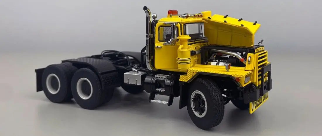1/50 - Mack Rd800 Tandem Axle Tractor - Yellow Over Black – PAPYHOBBY ...